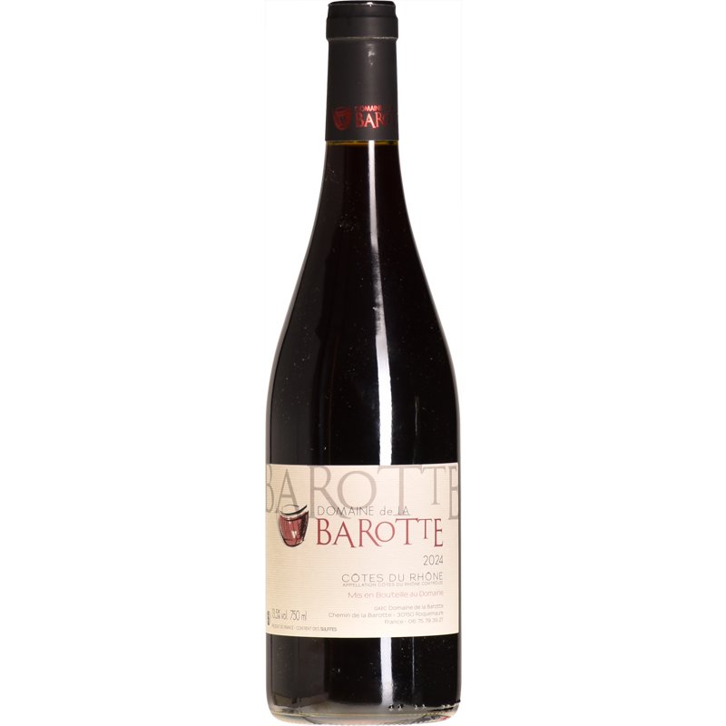 Domaine de La Barotte Côtes du Rhone Rouge 2024, 10,80
